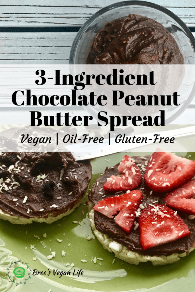 Chocolate Peanut Butter Spread (Vegan) | Bree's Vegan Life