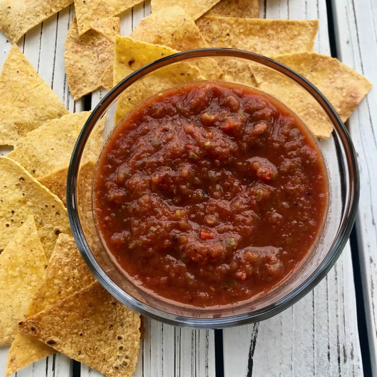 The Best Mild Salsa Recipe (Healthy) - Bree's Vegan Life