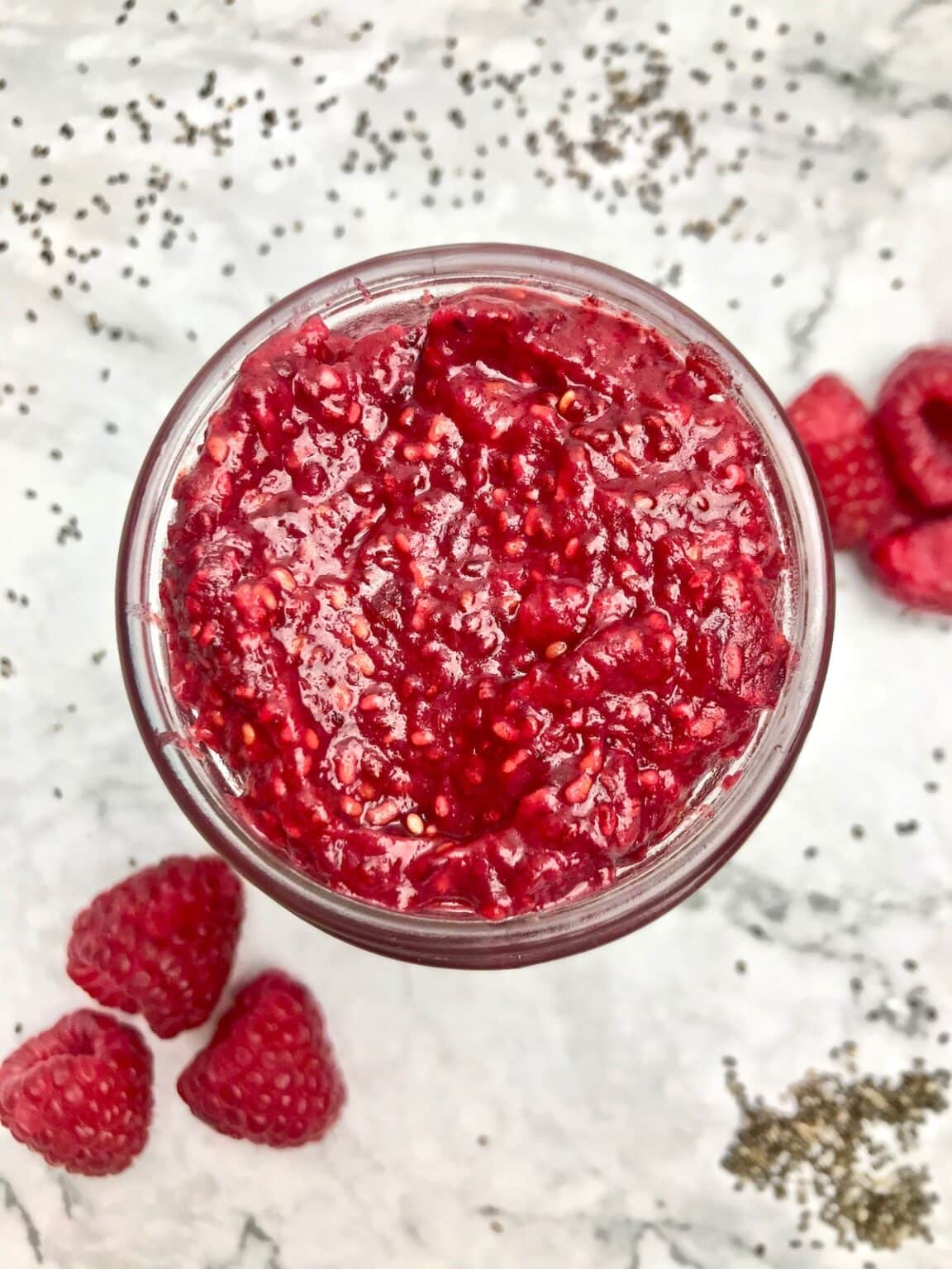 Easy Sugar-Free Raspberry Jam with Dates (Vegan) - Bree's Vegan Life
