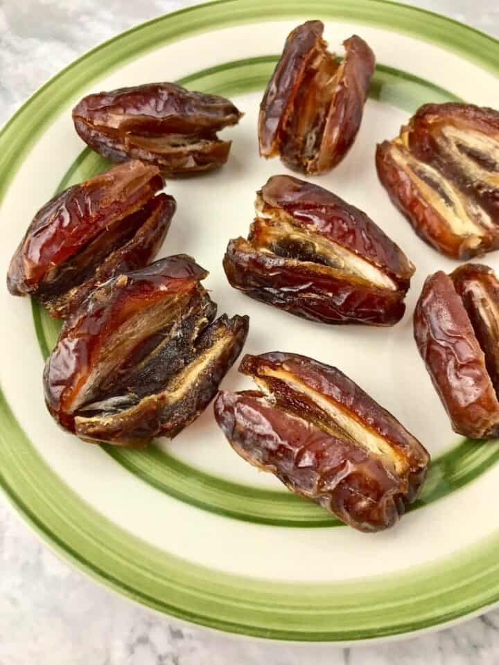 Vegan Savory Stuffed Dates - Bree's Vegan Life