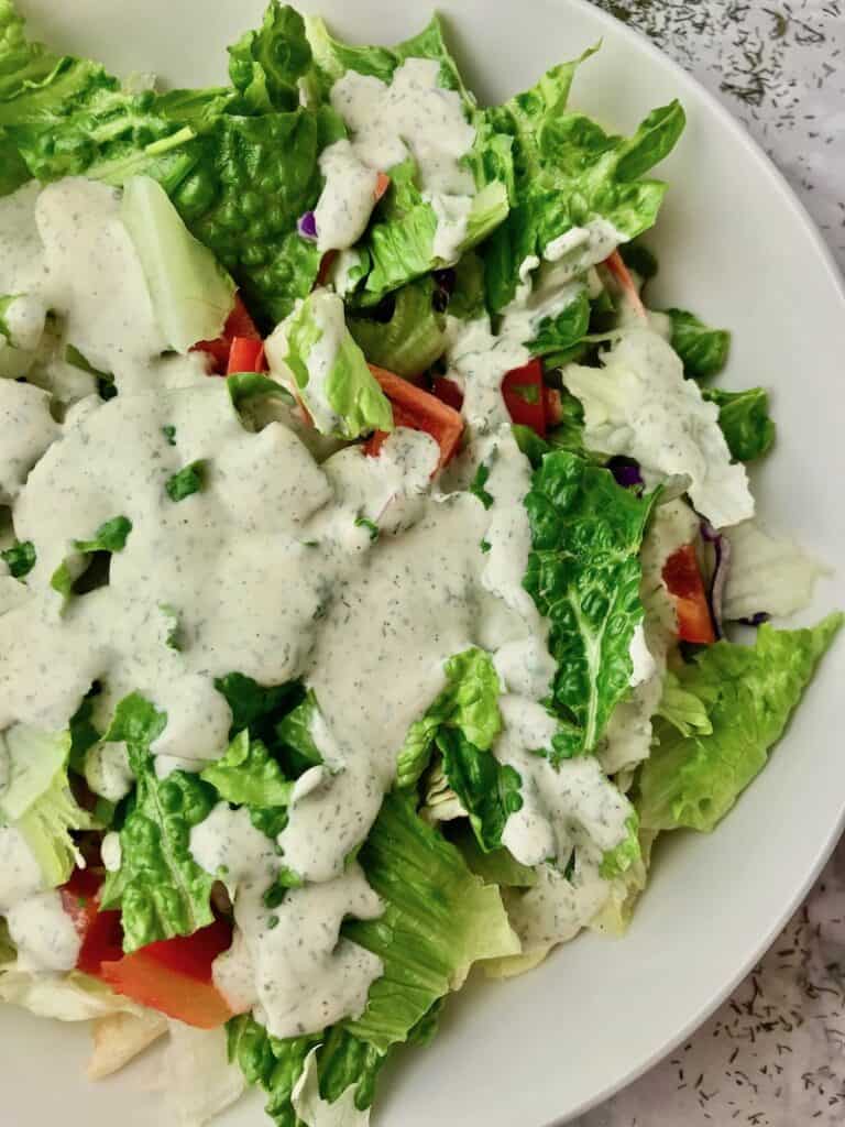 Creamy Vegan Dill Dressing - Bree's Vegan Life