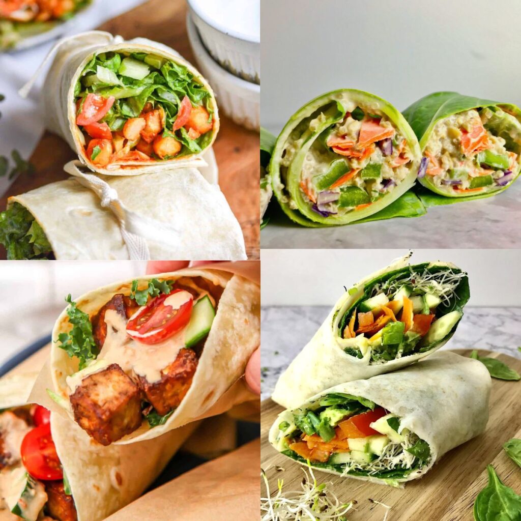 16 Vegan Wrap Recipes That Are Perfect For Lunch - Bree's Vegan Life