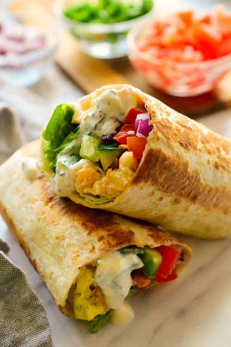 16 Vegan Wrap Recipes That Are Perfect For Lunch - Bree's Vegan Life